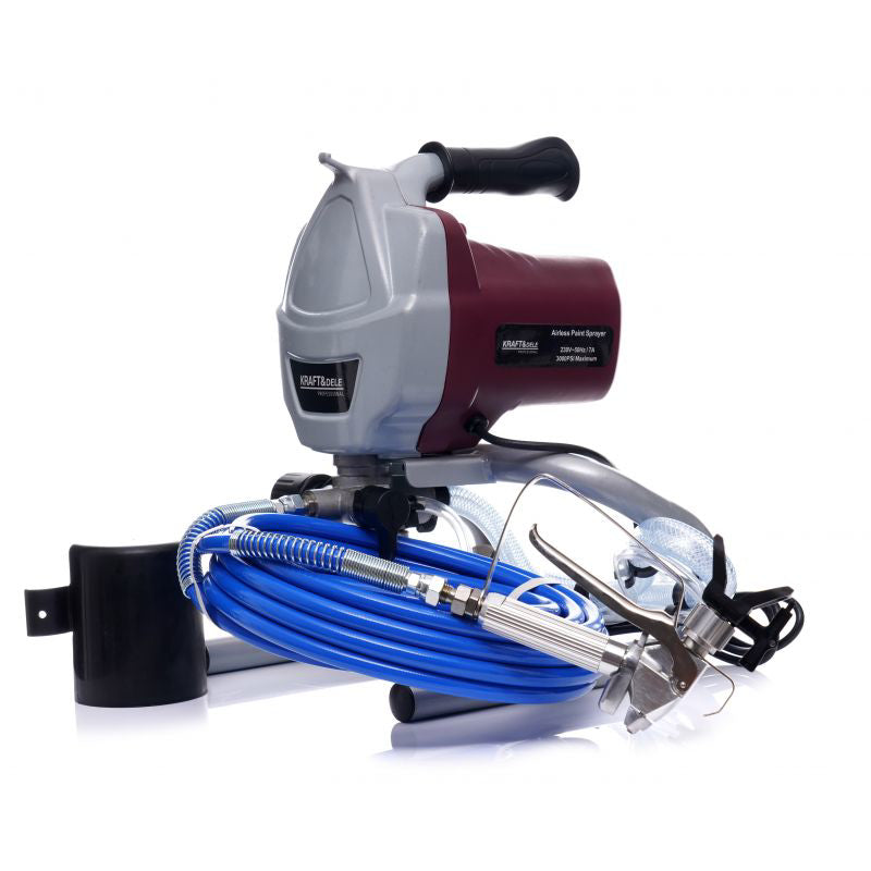 Pompa zugravit / vopsit airless electrica cu piston, 1500W, Kraft&Dele ...